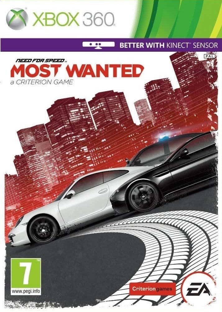 Игра Need for Speed: Most Wanted 2012 (Criterion) (с поддержкой Kinect) (Xbox 360)