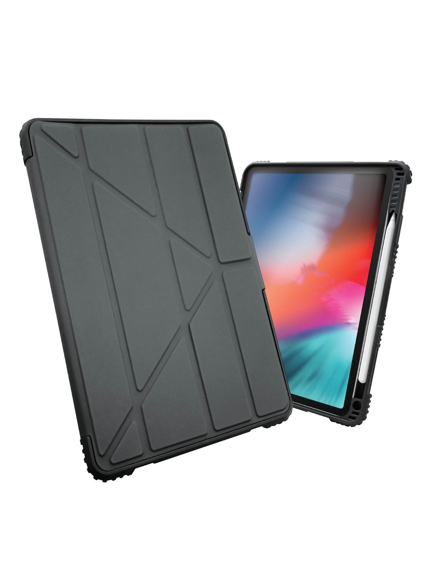 Чехол BUMPER FOLIO Flip Case для планшета Apple iPad 10.2" Gray