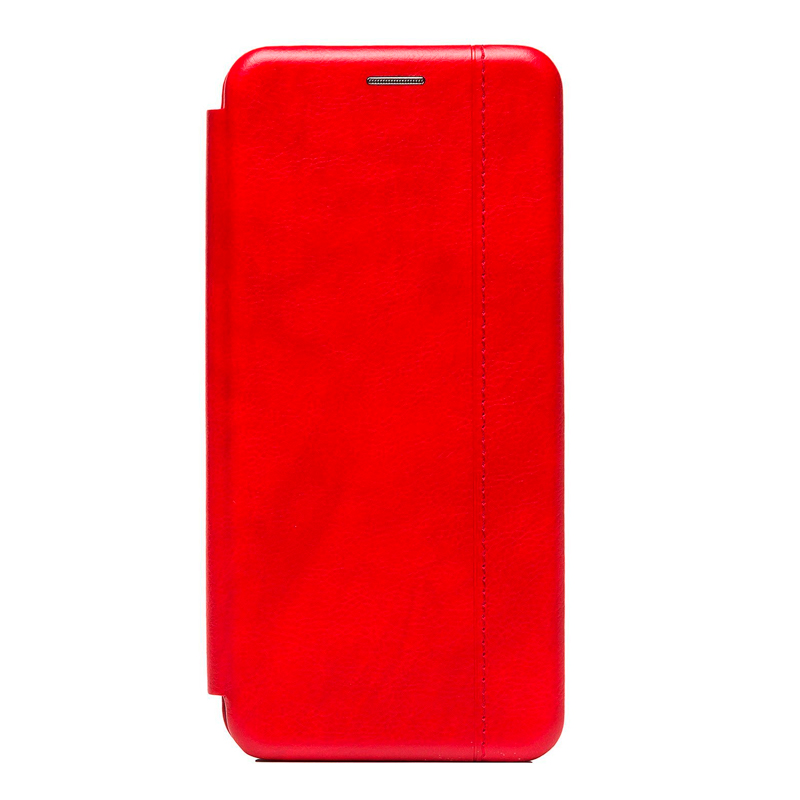 Чехол для Samsung SM-A235F (Galaxy A23) флип боковой кожзам №3 <красный>