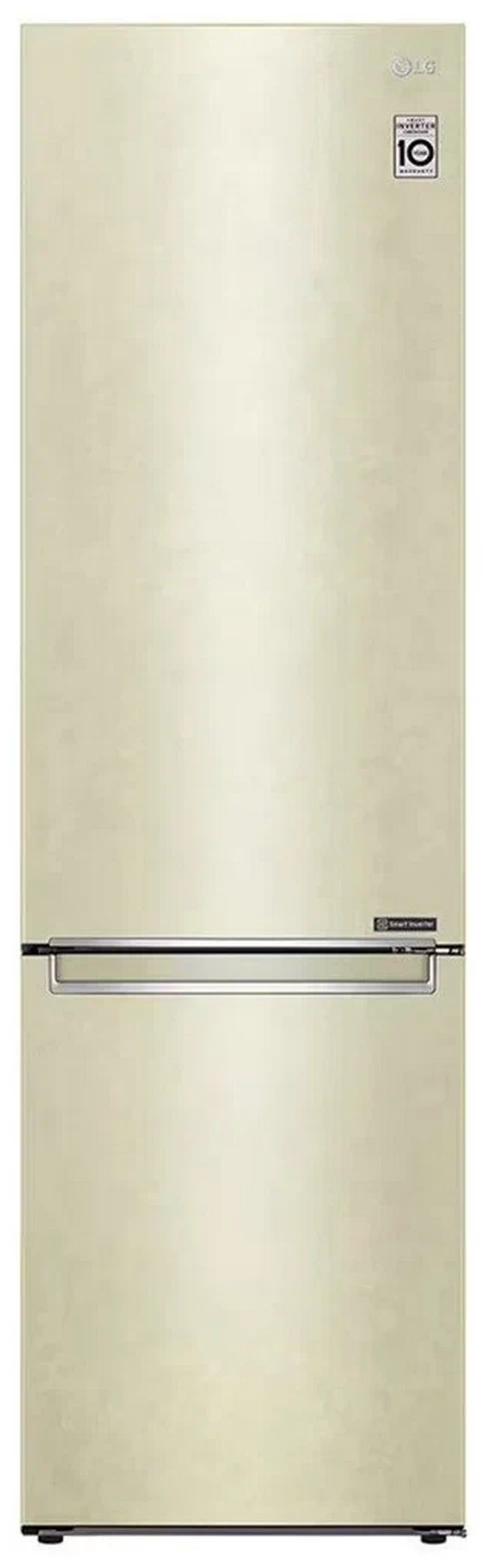 Холодильник LG GC-B509SECL бежевый