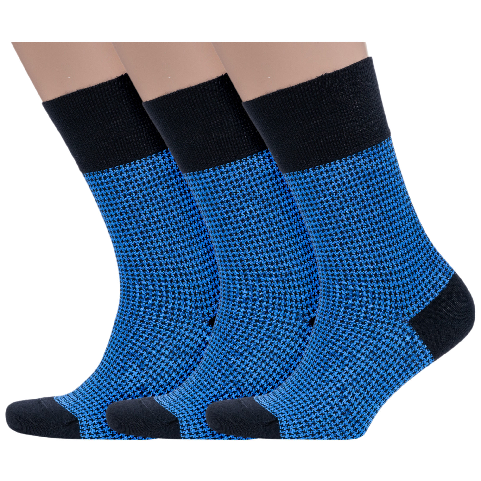 Комплект носков мужских Sergio di Calze 3-17SC5 синих 25