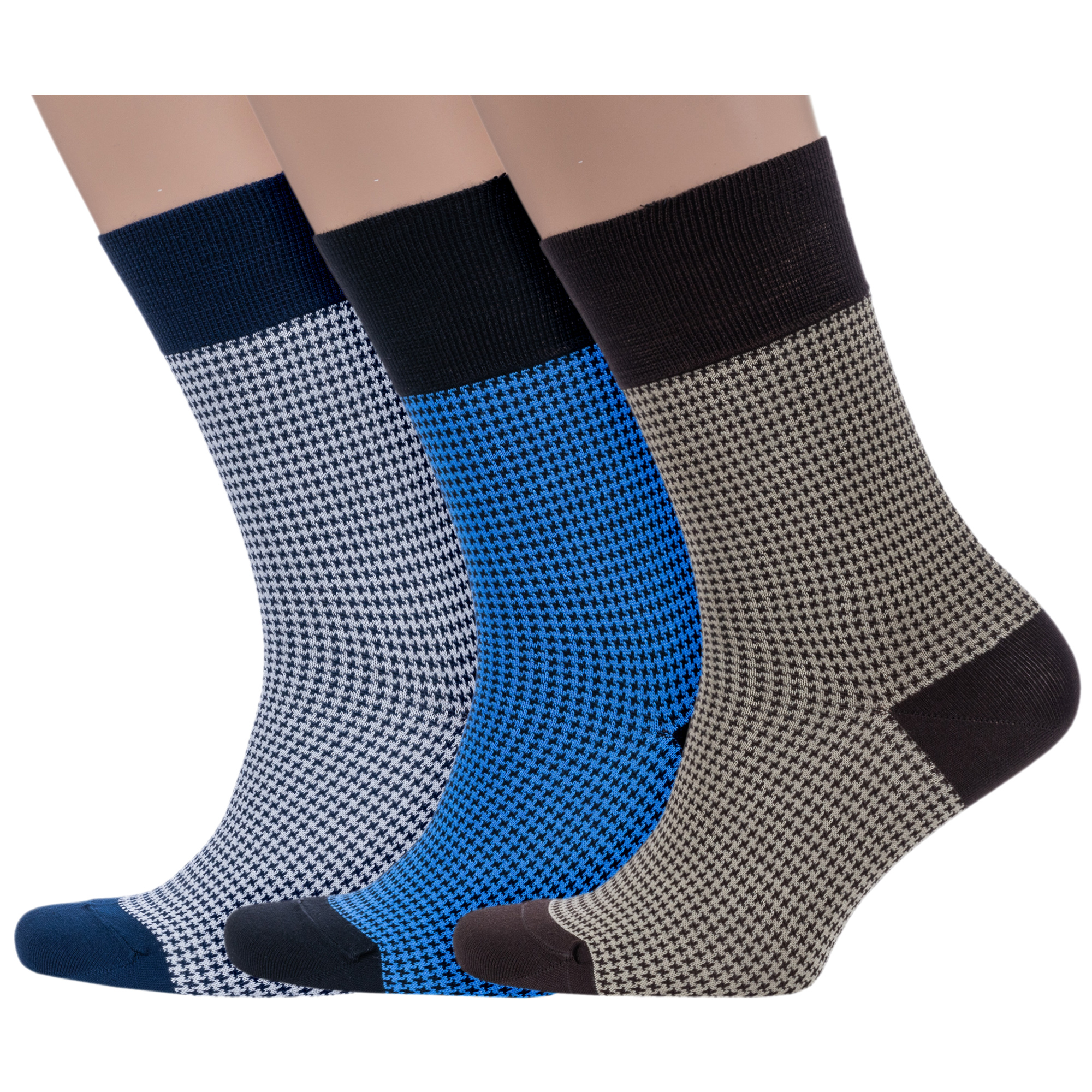 Комплект носков мужских Sergio di Calze 3-17SC5 разноцветных 25
