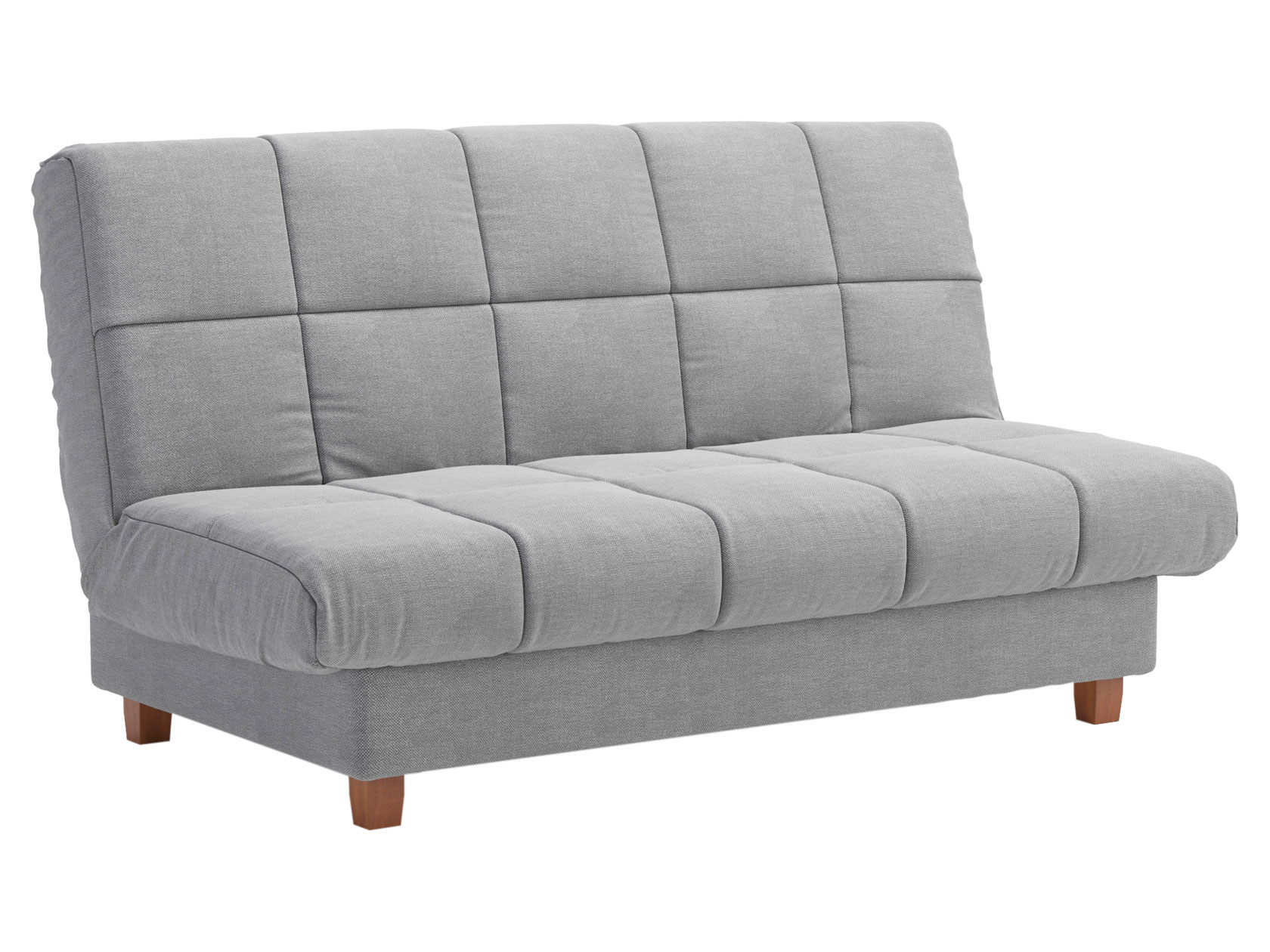 Прямой диван Первый Мебельный Асти Светло-серый, рогожка