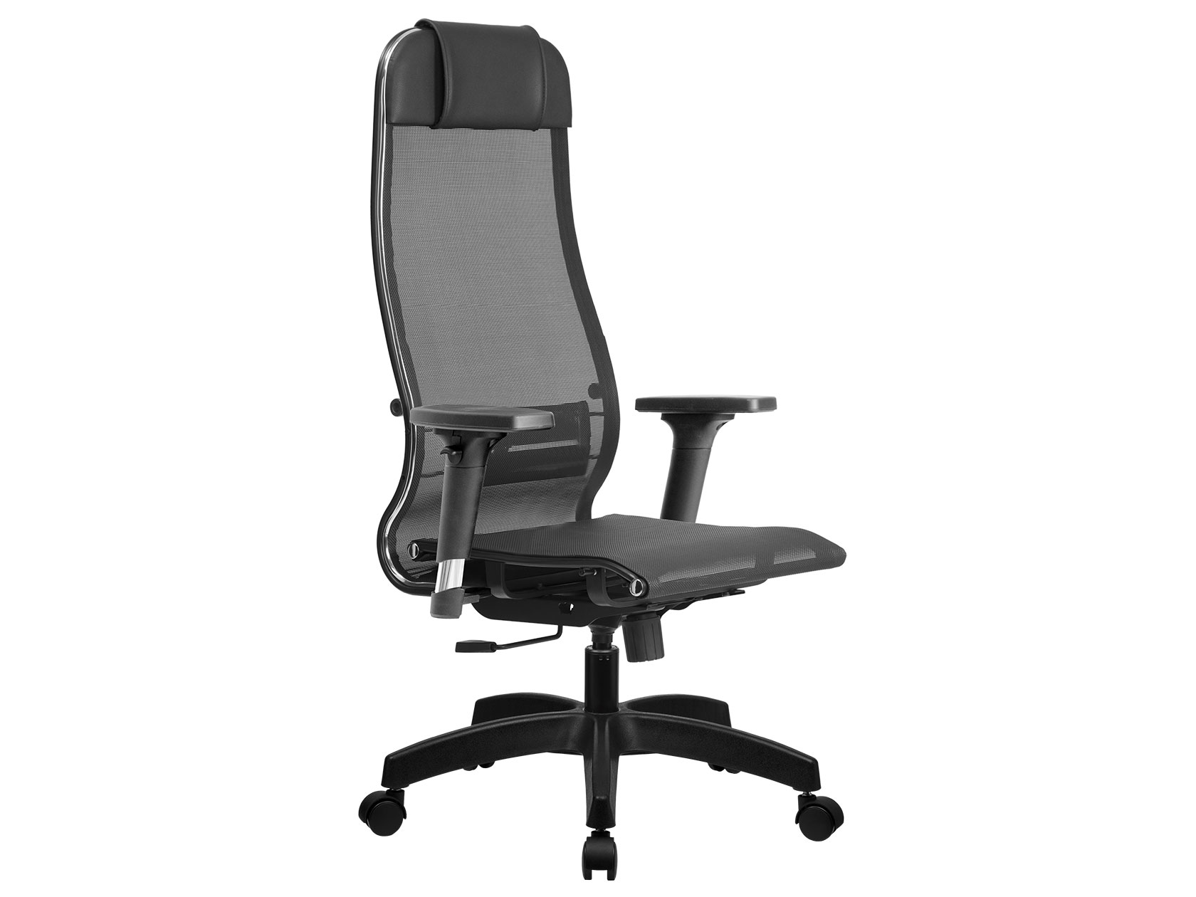 Кресло компьютерное МЕТТА-4(MPRU)/подл.200/осн.001 Черный