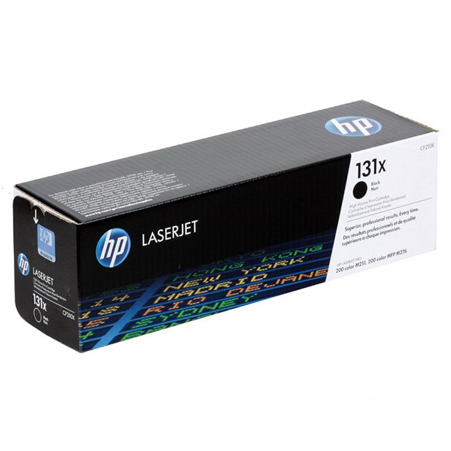 Картридж для лазерного принтера HP 131X (CF210XD) черный, оригинал