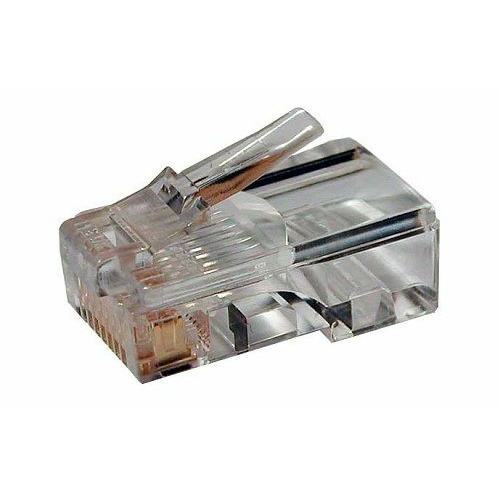 Разъем RJ45 Hyperline PLUG-8P8C-U-C5 (100 шт)