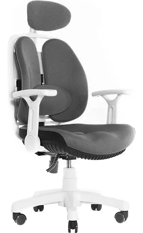 Анатомическое кресло для работы за компьютером Synif Inno Health White GY