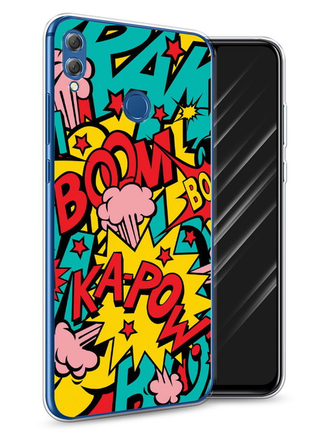 Чехол Awog  на Honor 8X "Постер pop art"