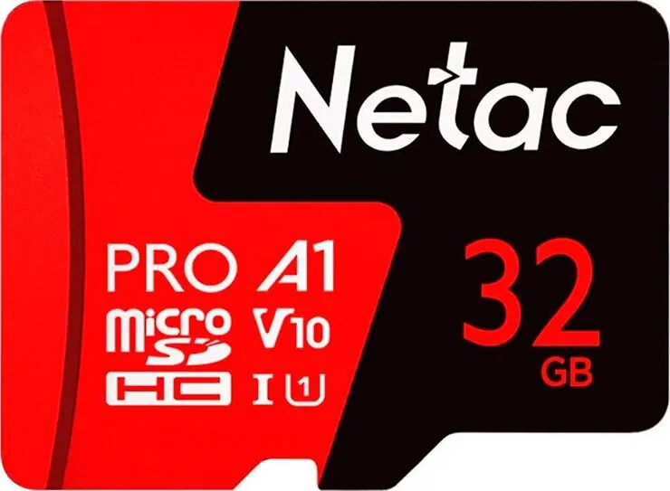 Карта памяти Netac Micro SDXC 32Гб P500 Extreme Pro (NT02P500PRO-032G-R)