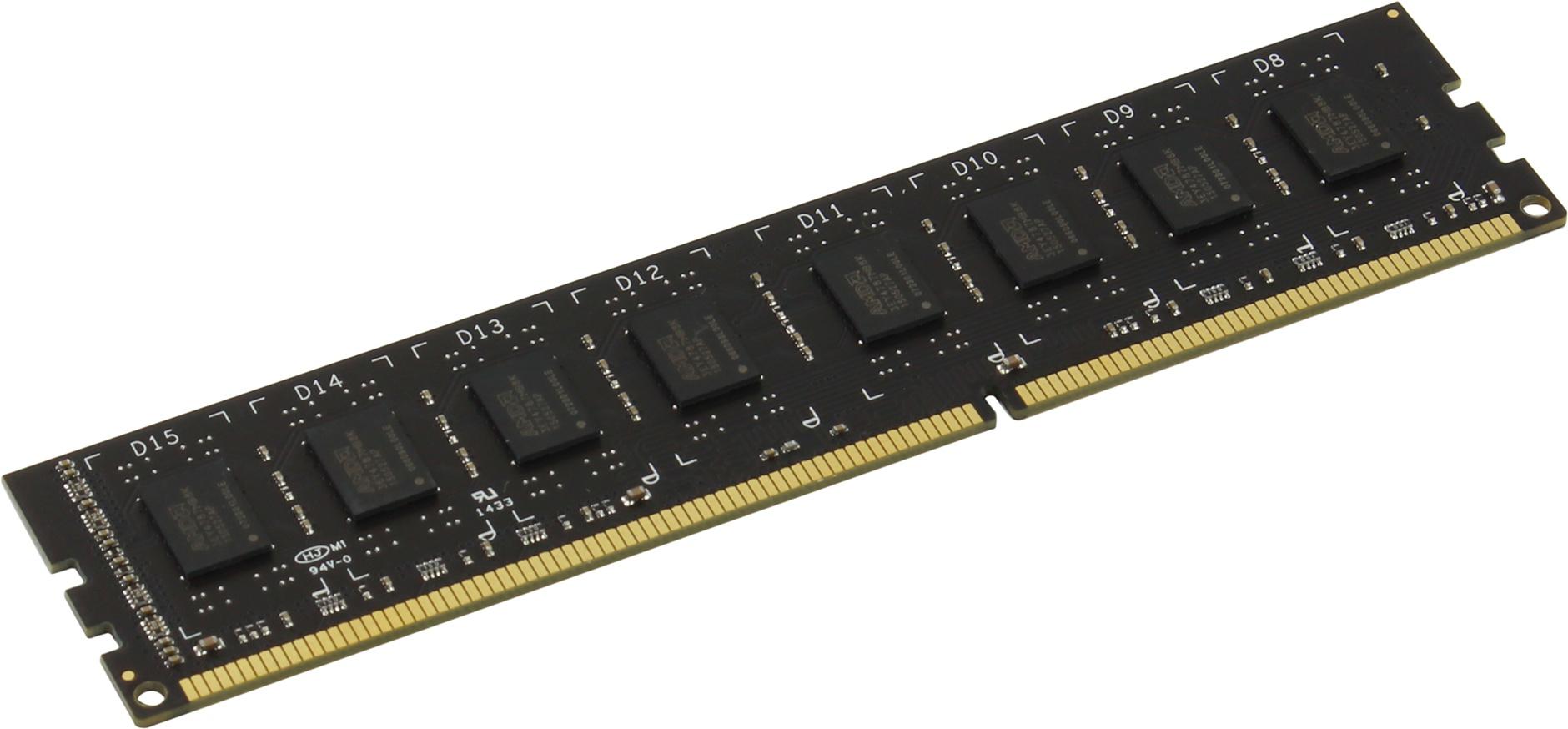 Оперативная память AMD Black 8Gb DDR-III 1600MHz (R538G1601U2S-U)