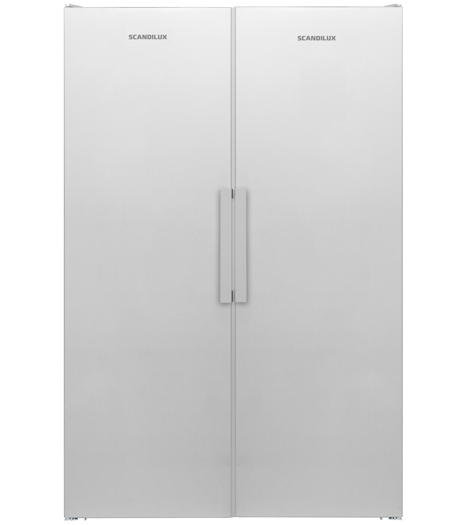 Холодильник Scandilux SBS 711 Y02 W белый
