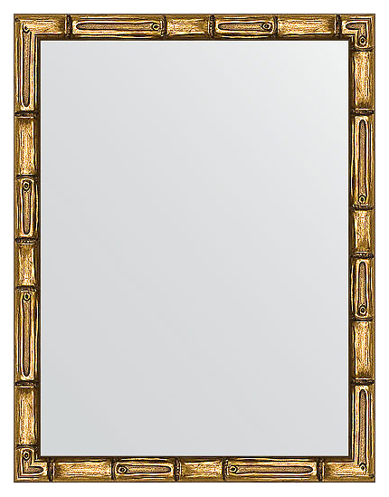 Зеркало в раме 34x44см Evoform BY 1330 золотой бамбук
