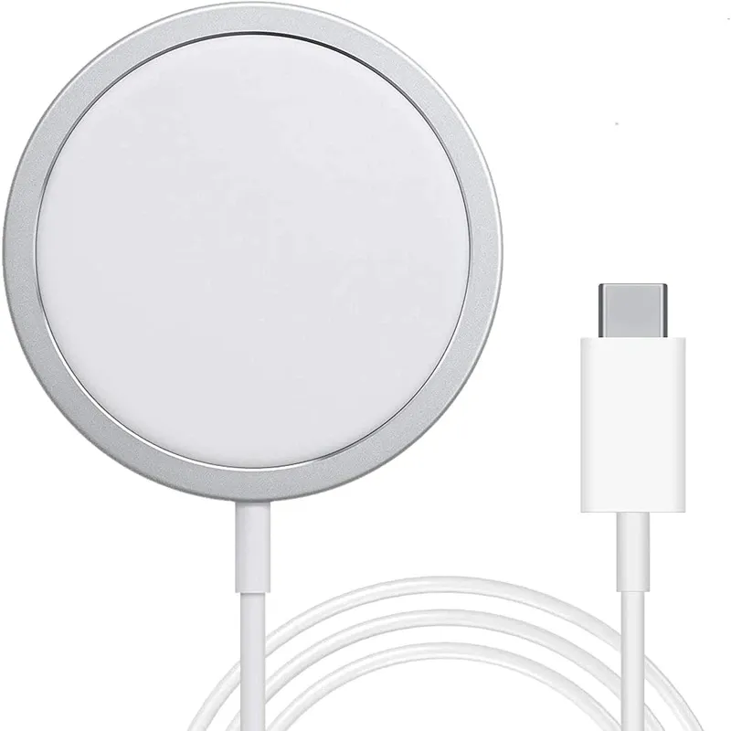 Беспроводное зарядное устройство MagSafe Charger для iPhone c функцией быстрой зарядки 15W