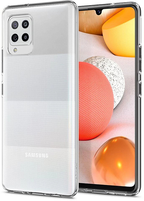 Чехол Spigen Liquid Crystal (ACS02114) для Samsung Galaxy A42 5G (Clear)
