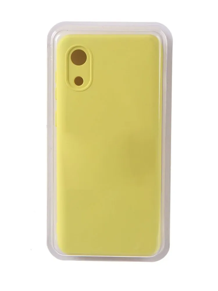 Чехол Innovation для Samsung Galaxy A03 Core Soft Inside Yellow