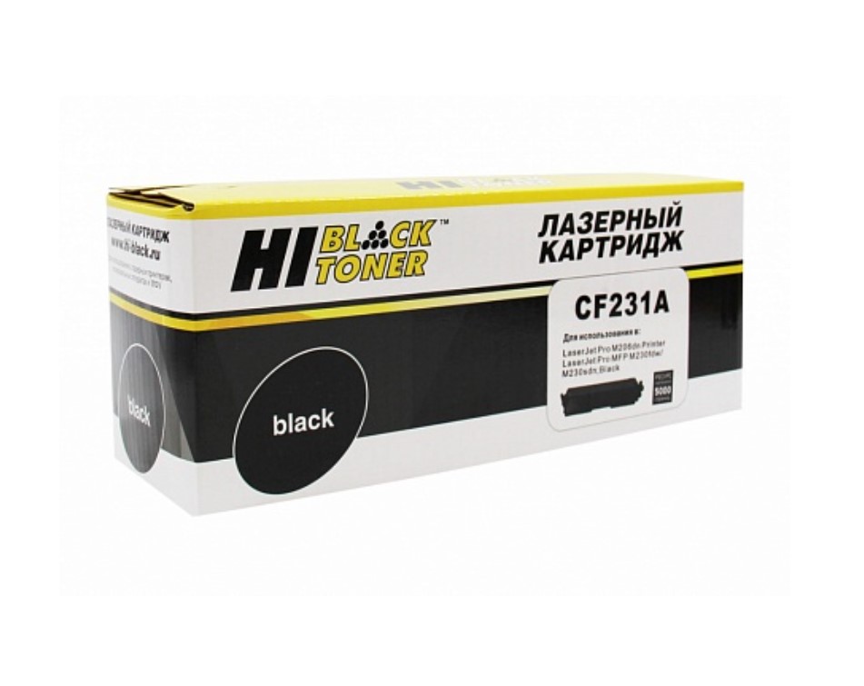 Тонер-картридж для лазерного принтера Hi-Black HB-CF231A  черный, совместимый