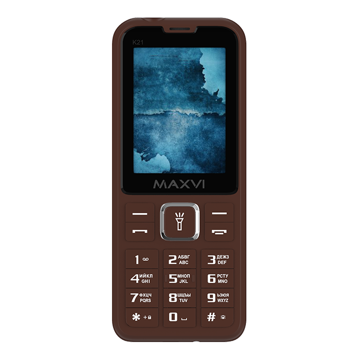 Сотовый телефон Maxvi K21 Chocolate