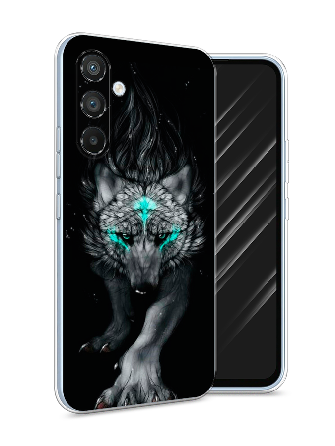 Чехол Awog на Samsung Galaxy A54 "Волшебный волк"