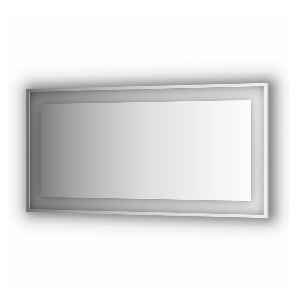 Зеркало интерьерное настенное Evoform в багетной раме со встроенным led-светильником
