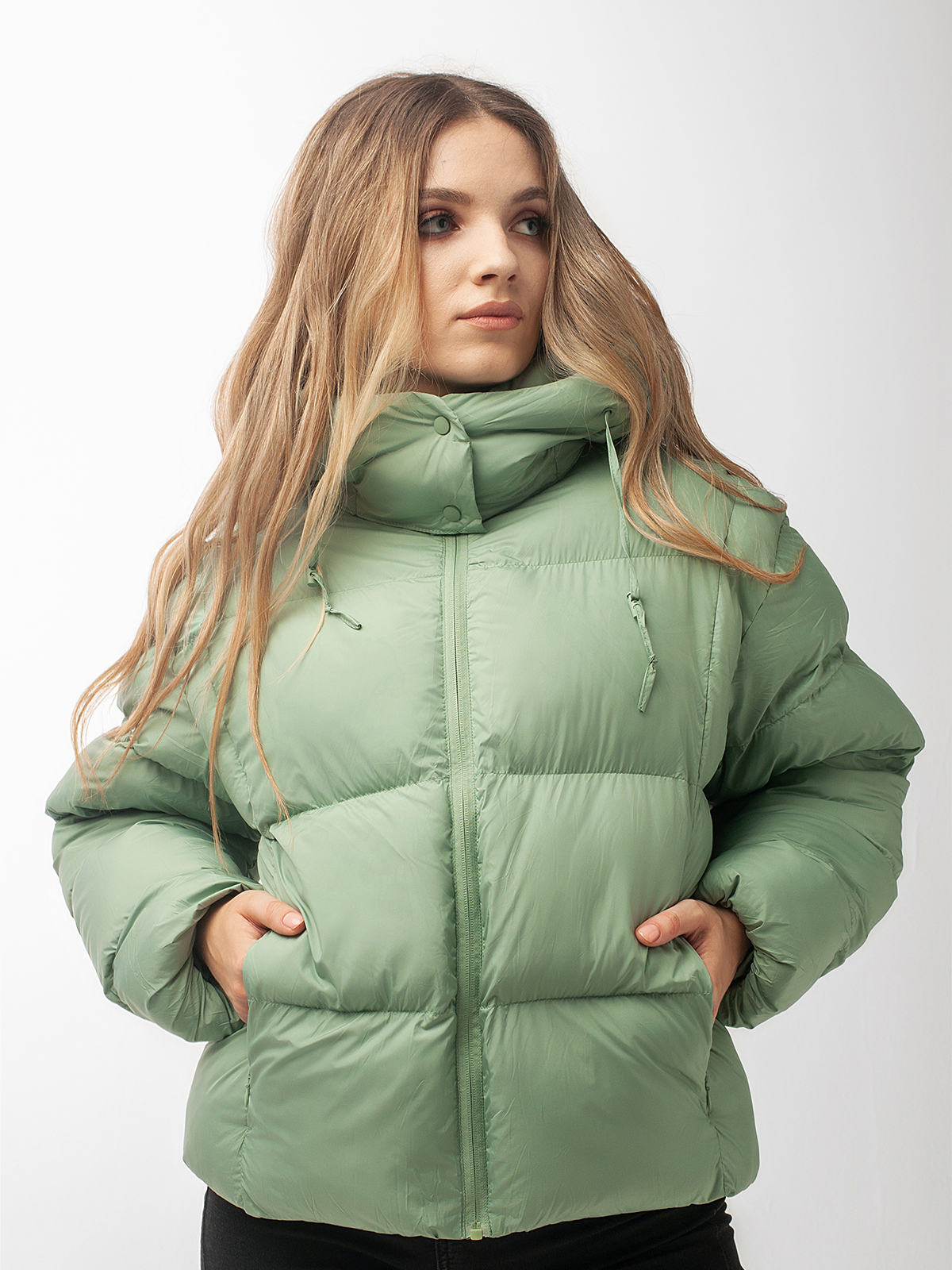 Куртка женская NOORD PAC19006 зеленая M