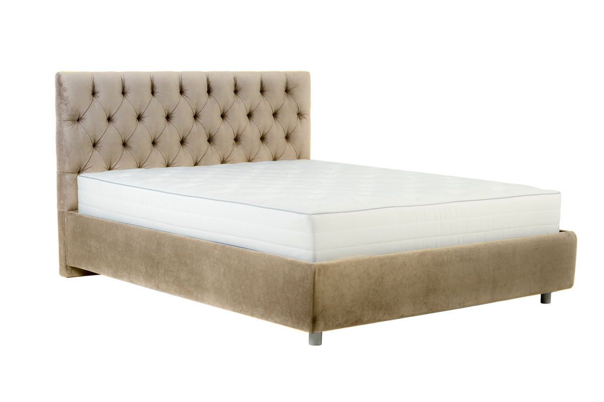 Кровать ASKONA Эстер Тк.Casanova Beige 140x200 + Матрас Sleep Mode Energy