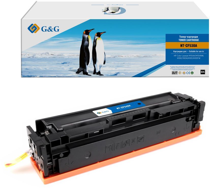 Картридж для лазерного принтера G&G NT-CF530A  черный, совместимый