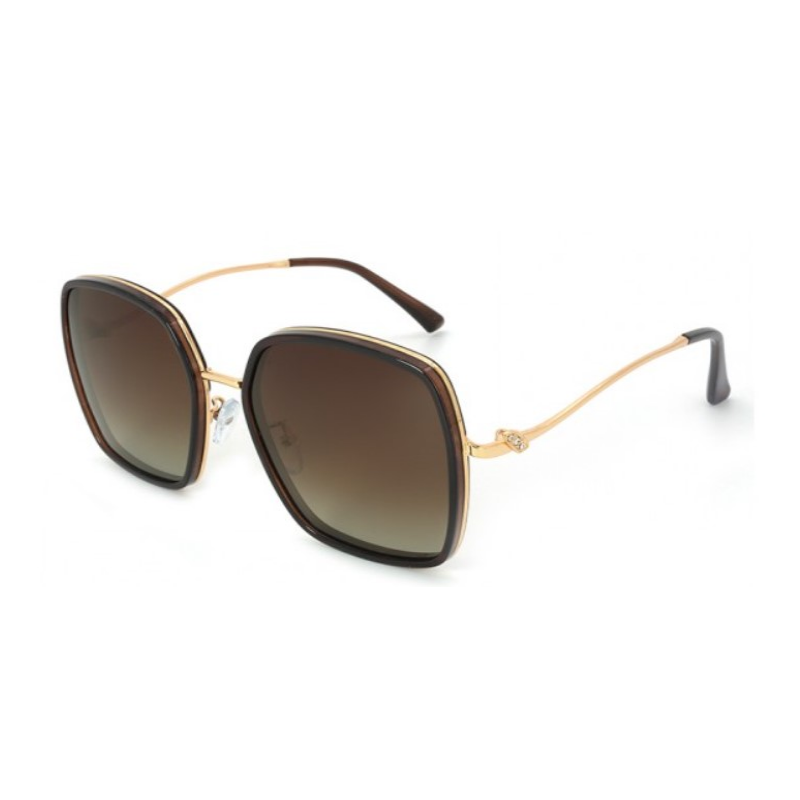 Солнцезащитные очки женские CALANDO MD1882 коричневые