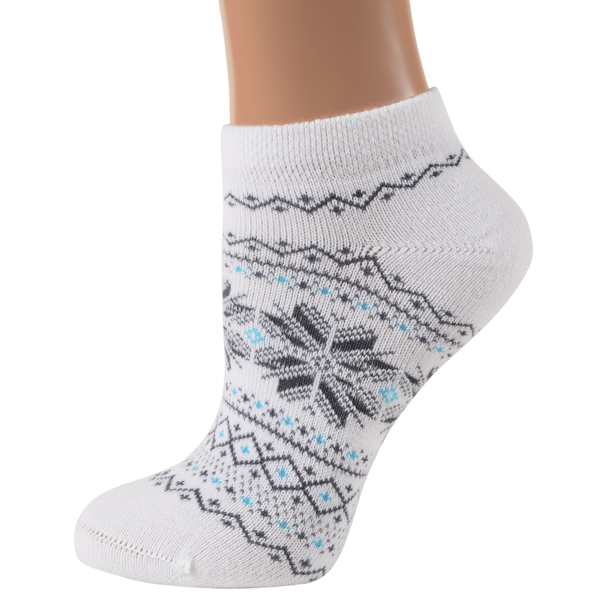 Носки женские Grinston socks 17D4 белые 25