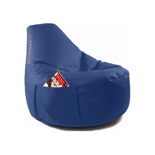 Кресло-мешок DreamBag Comfort Indigo, размер XL, экокожа, Indigo