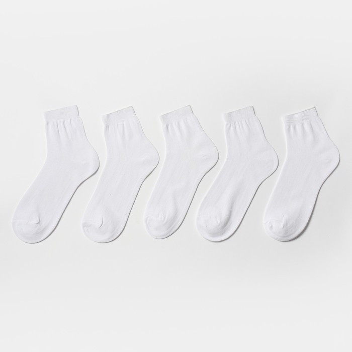 Комплект носков женских Grand Line 9882448 белых 23