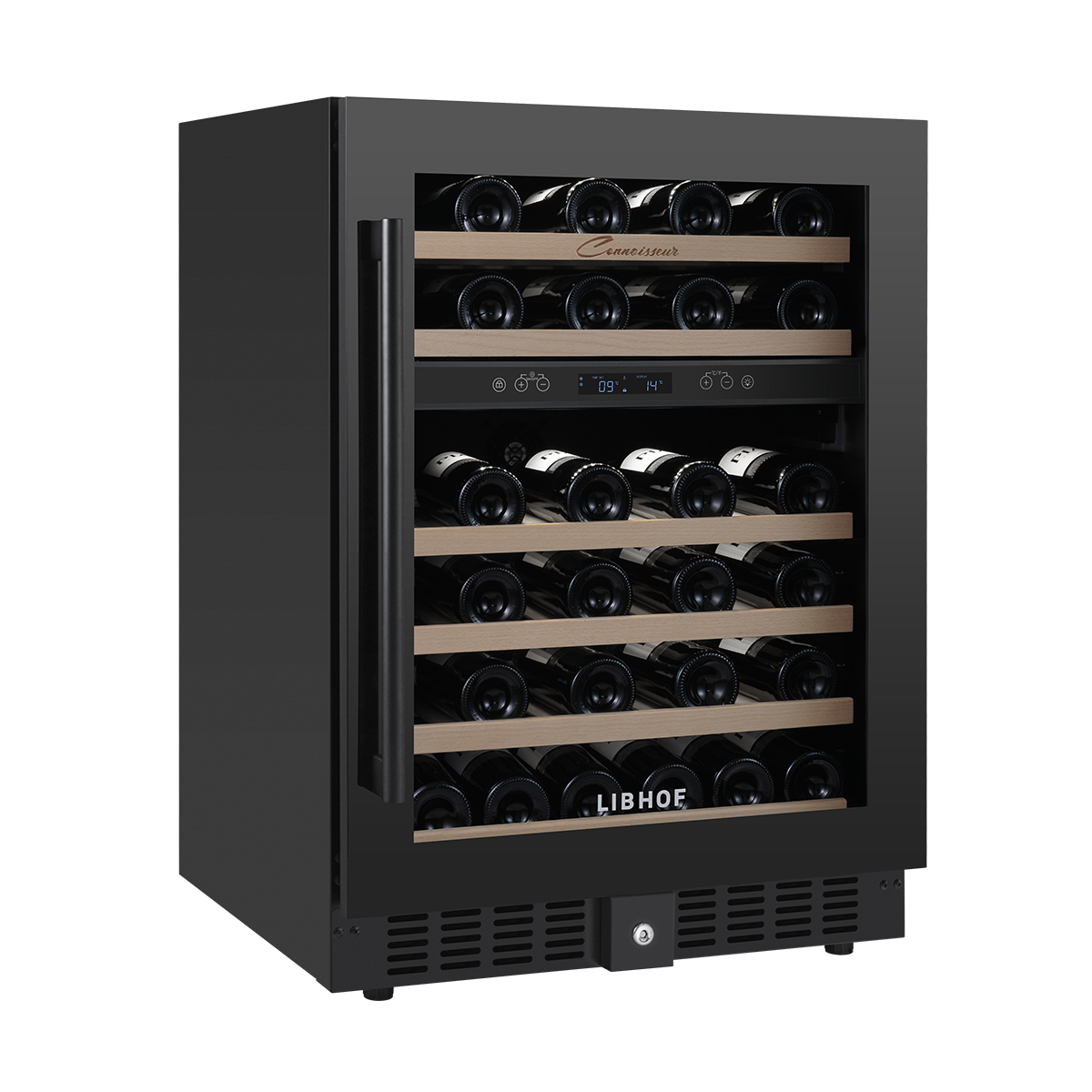 Встраиваемый винный шкаф Libhof CXD-46 черный