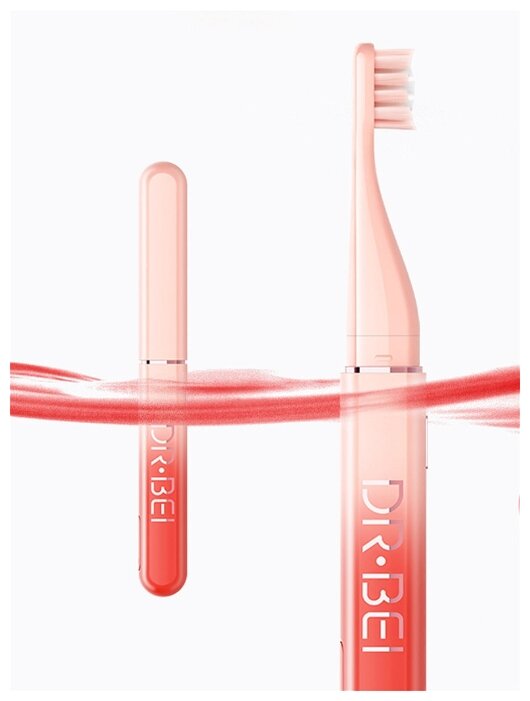 Зубная щетка электрическая Dr.Bei Sonic Electric Toothbrush Q3 Pink