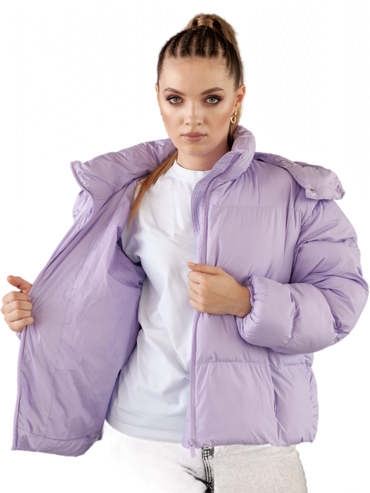 Куртка женская NOORD PAC19006 фиолетовая L