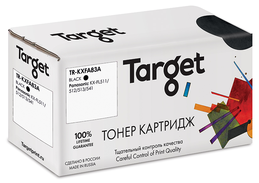 Картридж для лазерного принтера Target KXFA83A, Black, совместимый