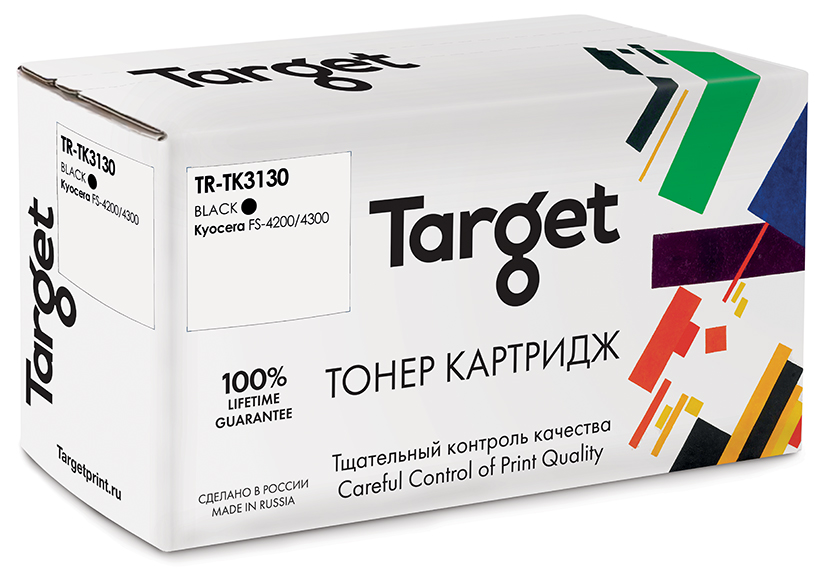 Картридж для лазерного принтера Target TK3130, Black, совместимый