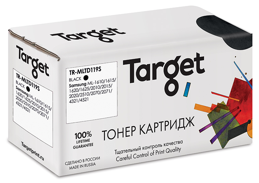 Картридж для лазерного принтера Target MLTD119S, Black, совместимый