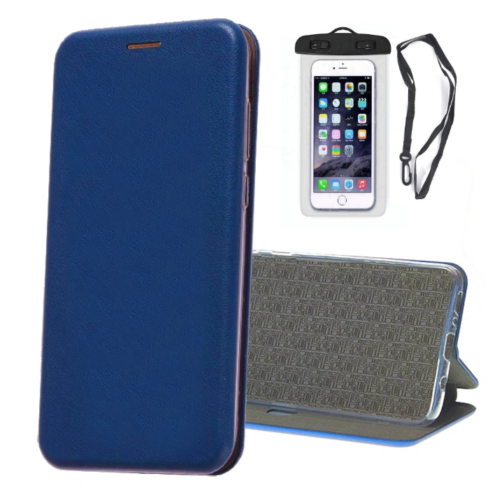 Чехол QVATRA для iPhone SE 2020 c влагозащитным универсальным чехлом Blue