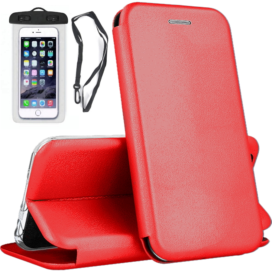 Чехол QVATRA для iPhone 7 c влагозащитным универсальным чехлом Red