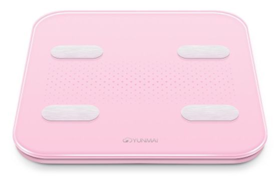 YUNMAI Напольные весы YUNMAI S Smart Scale M1805GL pink
