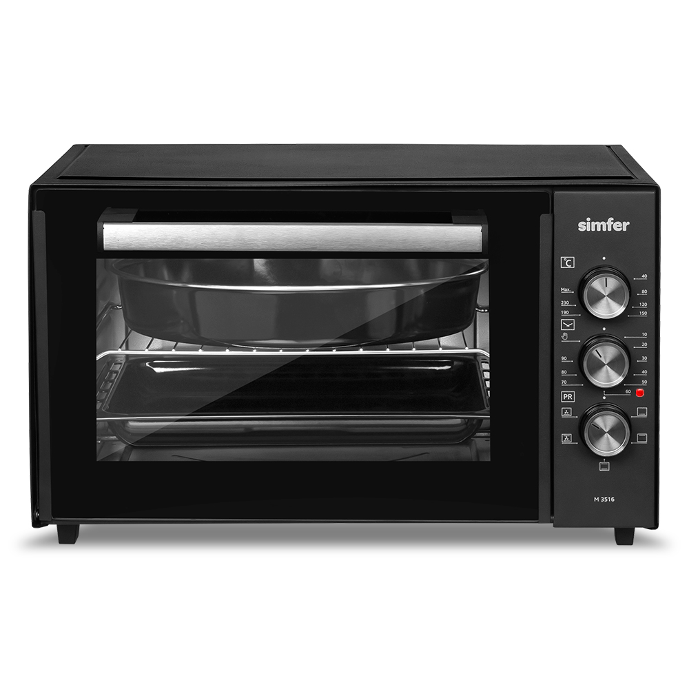 Мини-печь Simfer M3516 Classic Black