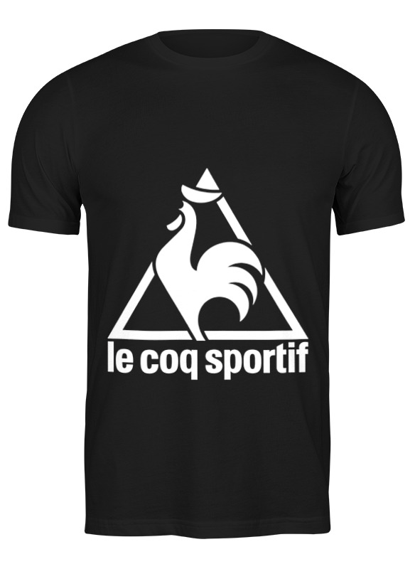 Футболка мужская Printio Le coq sportif черная S