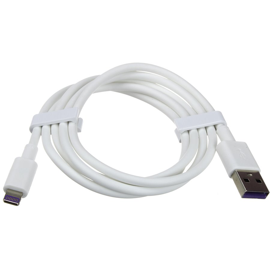 Дата-кабель Radiosfera USB - Lightning 1 м, белый