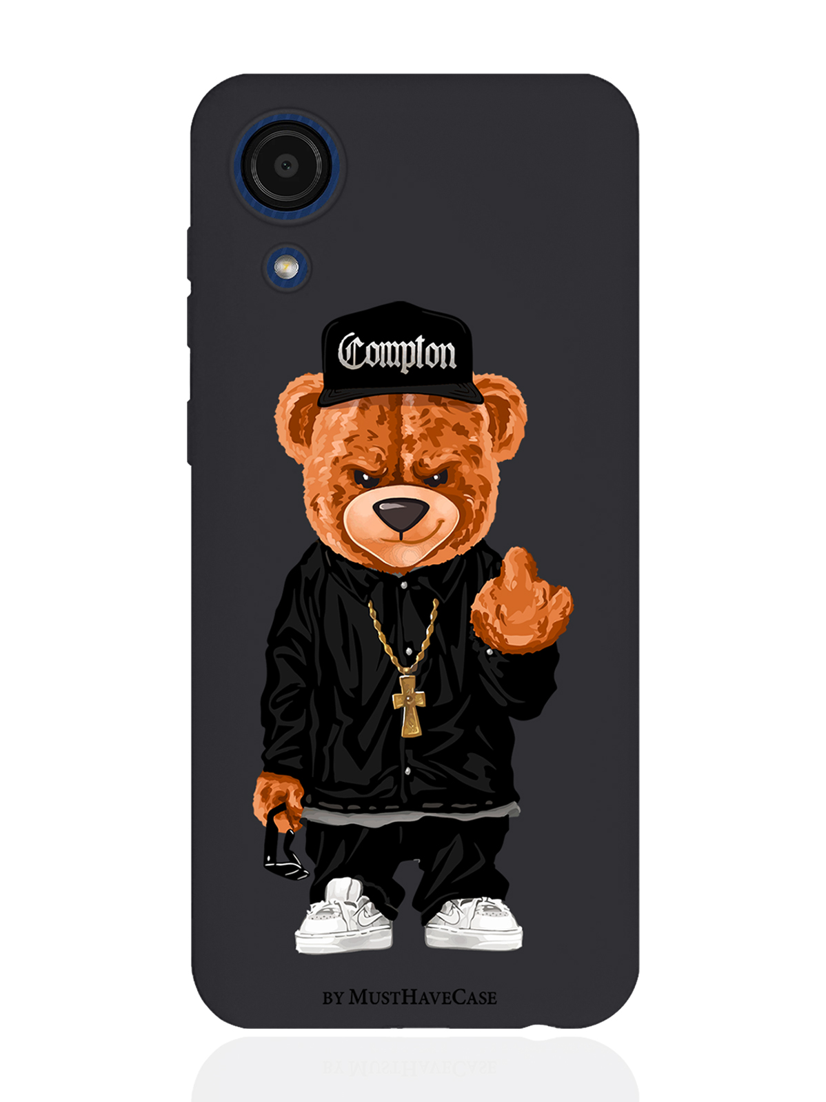 Чехол MustHaveCase для Samsung Galaxy A03 Core Мишка Compton