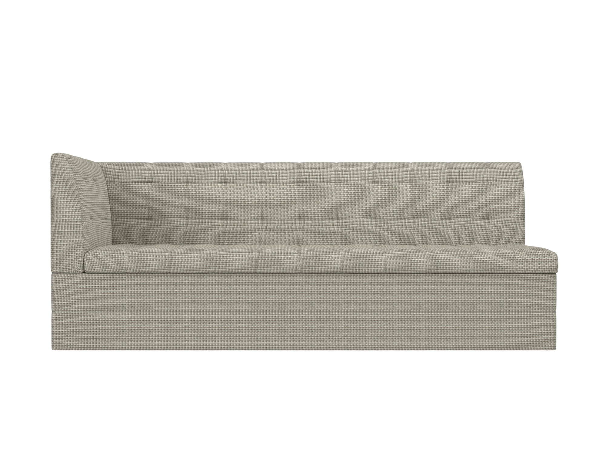 Кухонный угловой диван 4Home Бриз, 181x62x85см, дельфин, корфу 02
