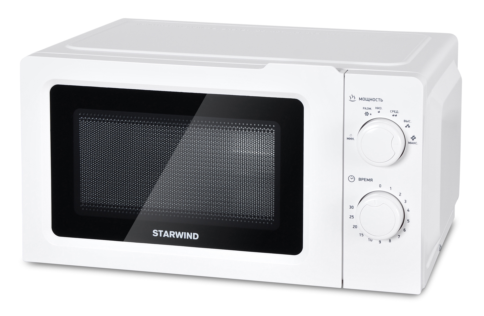 Микроволновая печь соло STARWIND SMW3020 белый