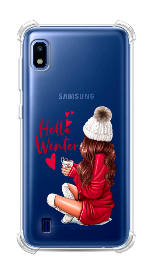 Чехол Awog на Samsung Galaxy A10 "Hello winter"