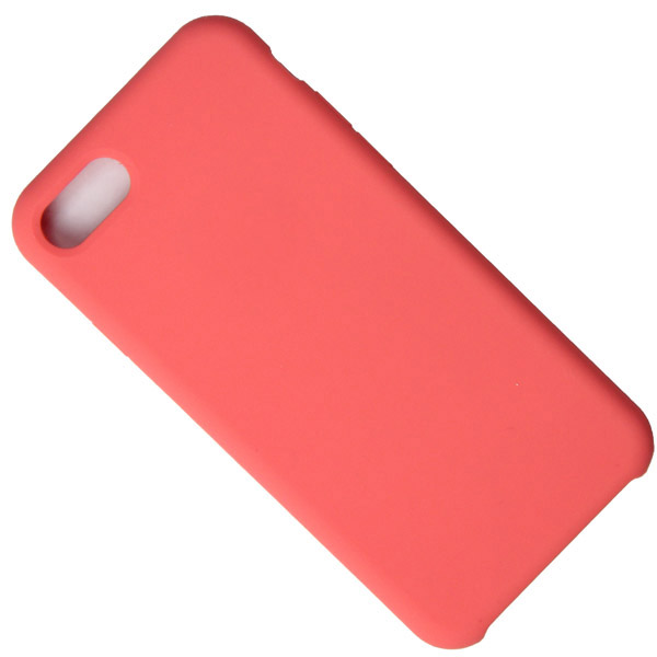 Чехол Soft Touch для Apple iPhone 7, iPhone 8, iPhone SE 2020 <темно-розовый> (премиум)