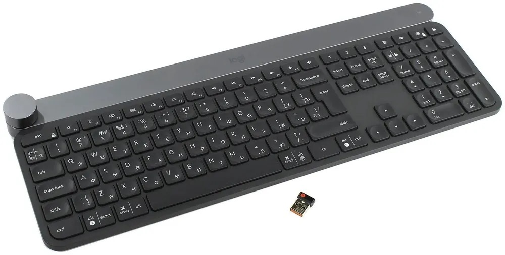 Проводная/беспроводная клавиатура Logitech Craft Black (920-008510)
