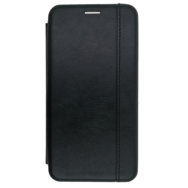 Кожаный чехол-книжка Open Color 2 для Samsung Galaxy M51 (Черный)