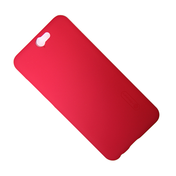 Чехол для HTC One (A9) задняя крышка пластик ребристый Nillkin <красный>